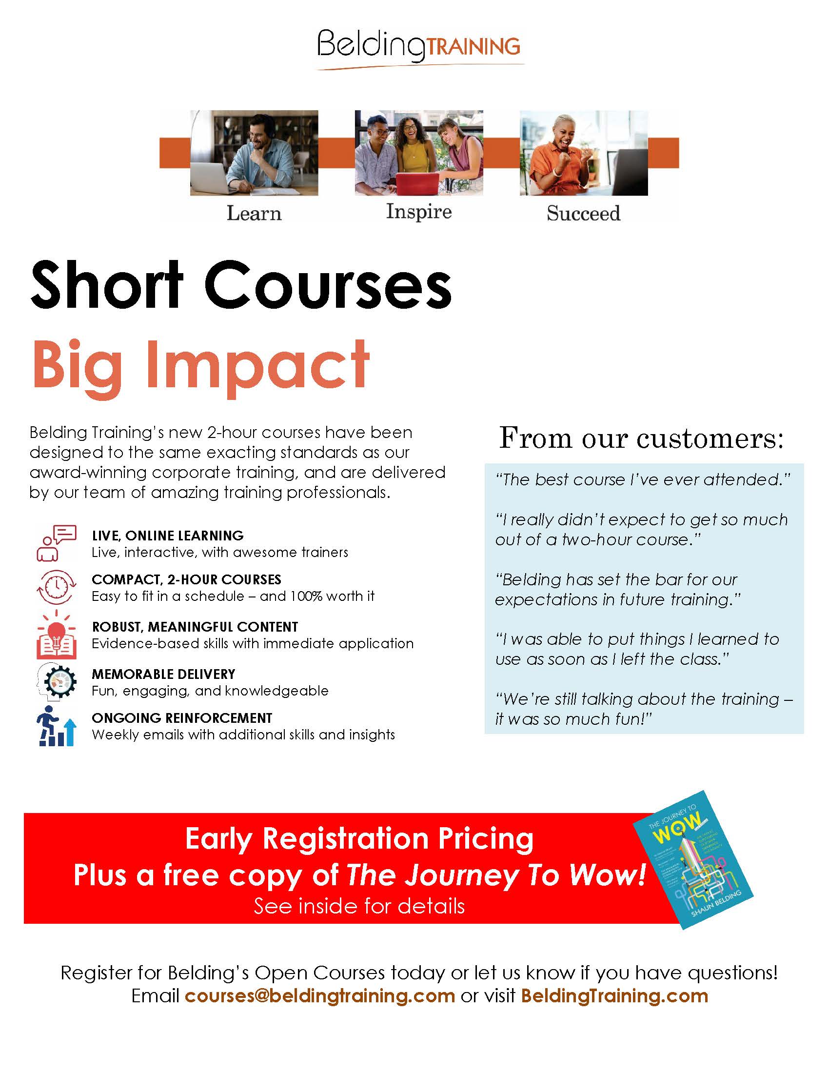 Open Online Courses - Belding Training